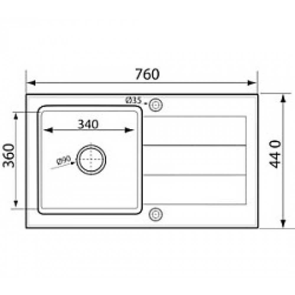 Set Pyramis granit chiuveta bucatarie Sparta 1B 1D + baterie MINUET Negru