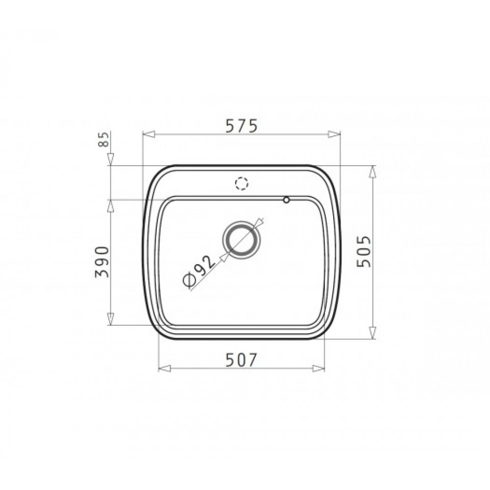 Set Pyramis compozit chiuveta bucatarie ALDORA 1B Grano + baterie ASALIA