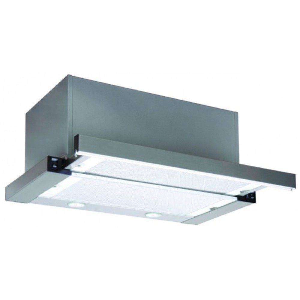 Hota telescopica Pyramis Silver Sliding Turbo 60cm Inox SL