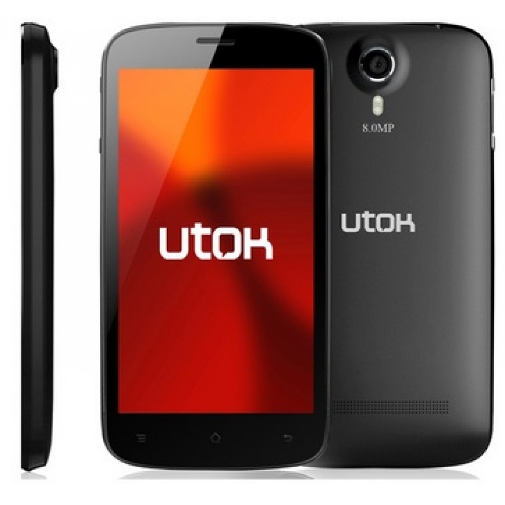 Telefon mobil Utok 470 Q (Black) Mediatek Quad Core 1,2GHz Dual SIM