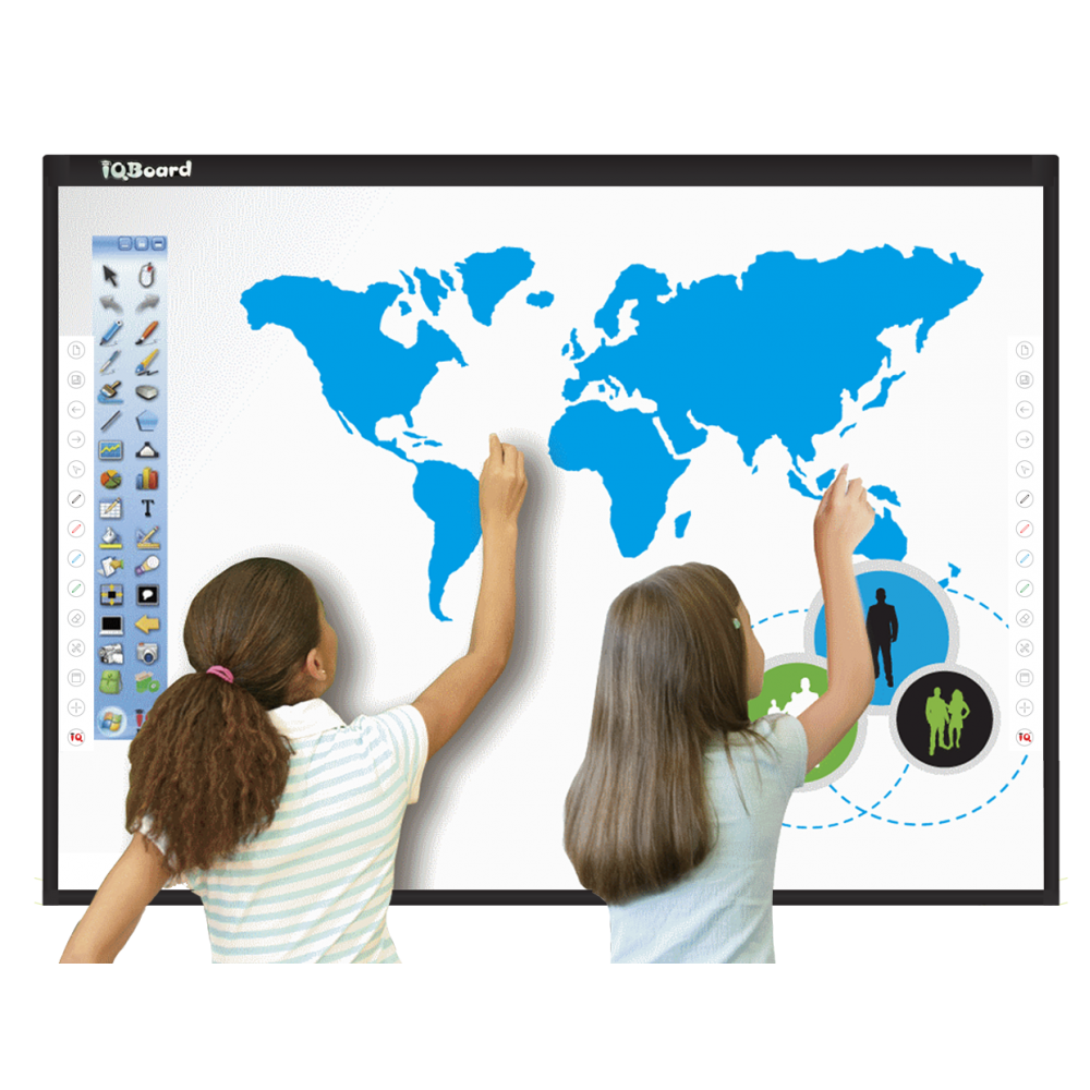Tabla interactiva IQBoard light Multi touch 87 inchi