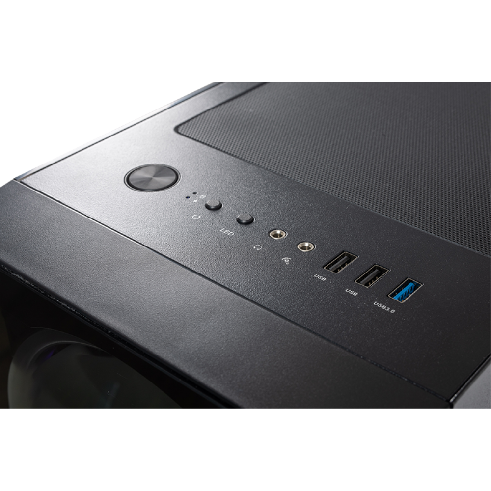 Desktop Gaming Microtech LudiX ThermaltakeTR2 S AMD Ryzen 7 5800X Octa Core Win 11