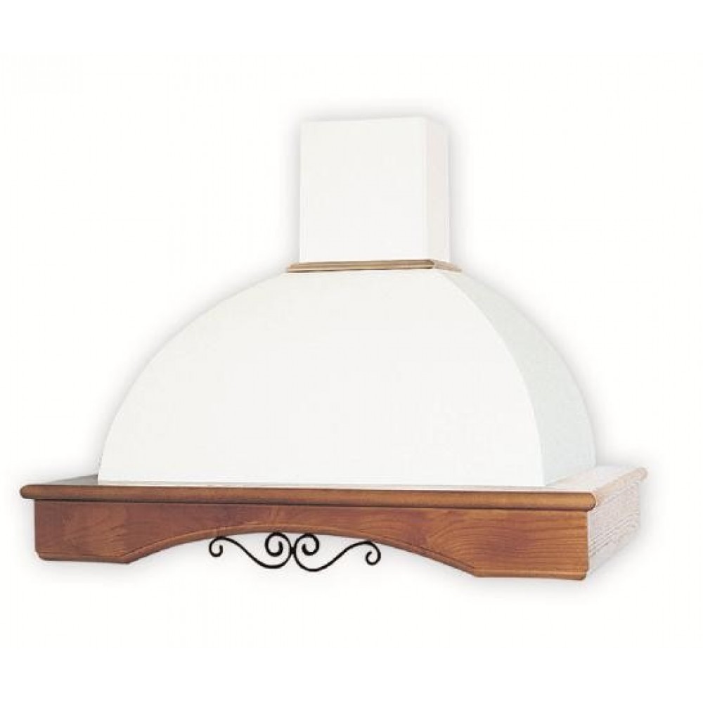 Hota rustica decorativa Studio Casa LOIRA 60 FERRO BATUTO IVORY