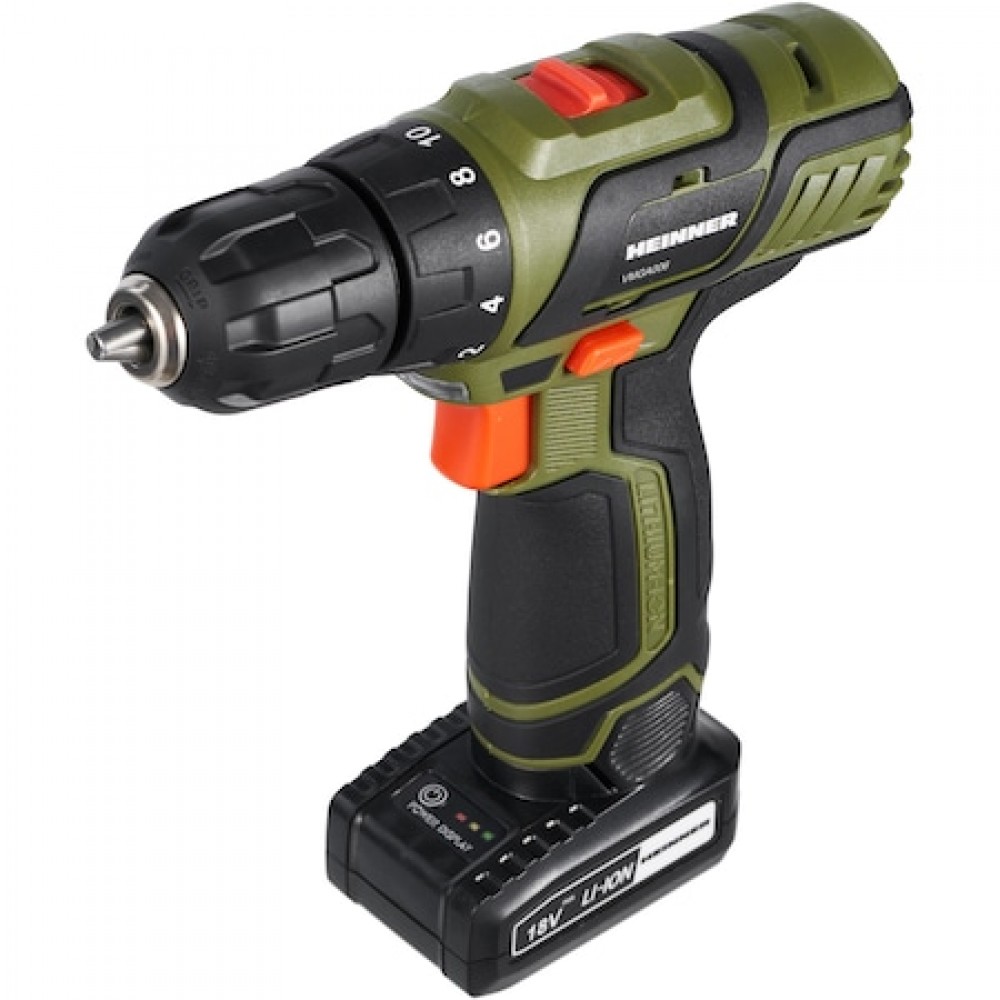 Masina de gaurit cu acumulator Heinner VMGA006 18 V 1400 RPM