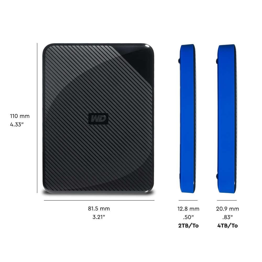 HDD Extern Western Digital 4TB 2.5inchi