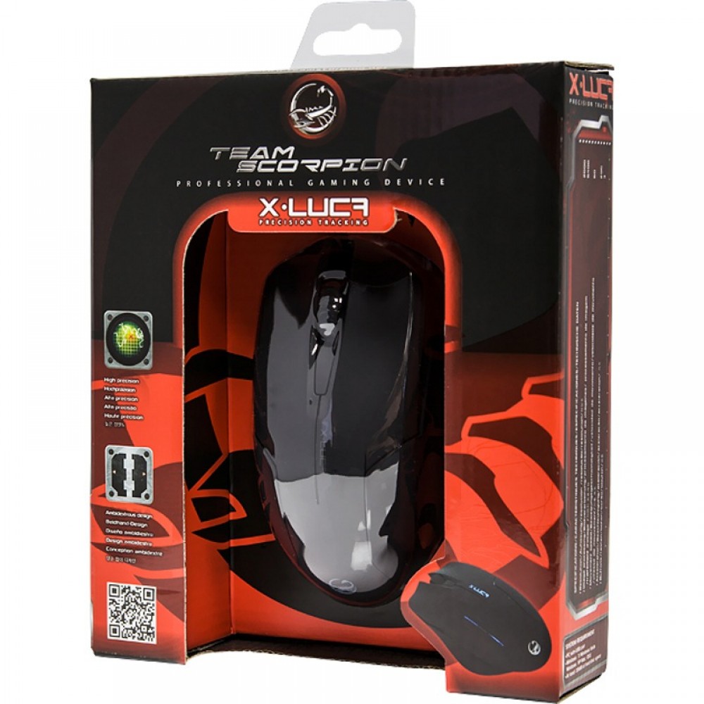 Mouse Team Scorpion X-Luca XMS001-R